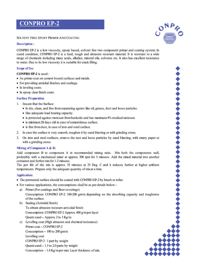 Conpro EP-2 | PDF