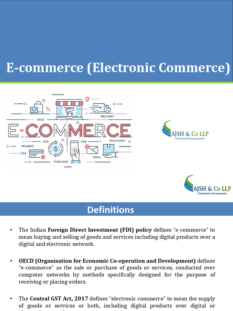 E-commerce-Presentation | PDF