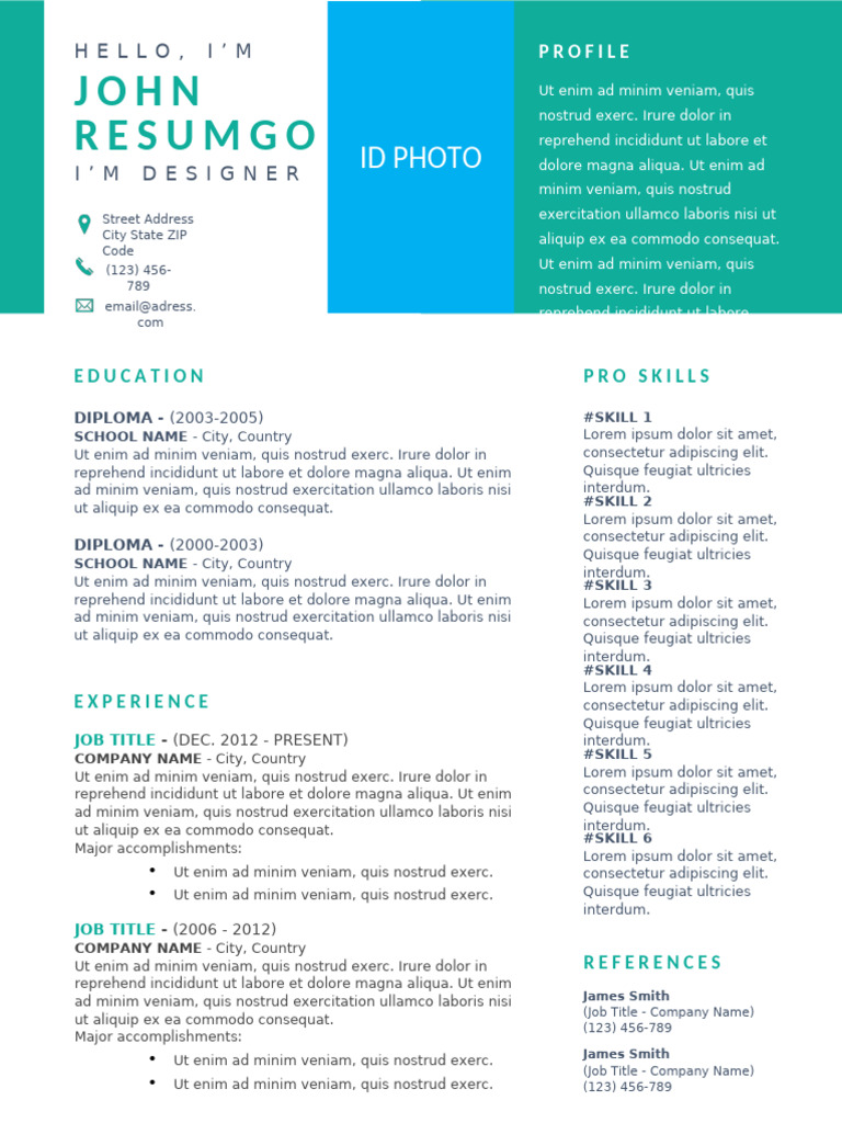 THAIS Resume Template | PDF
