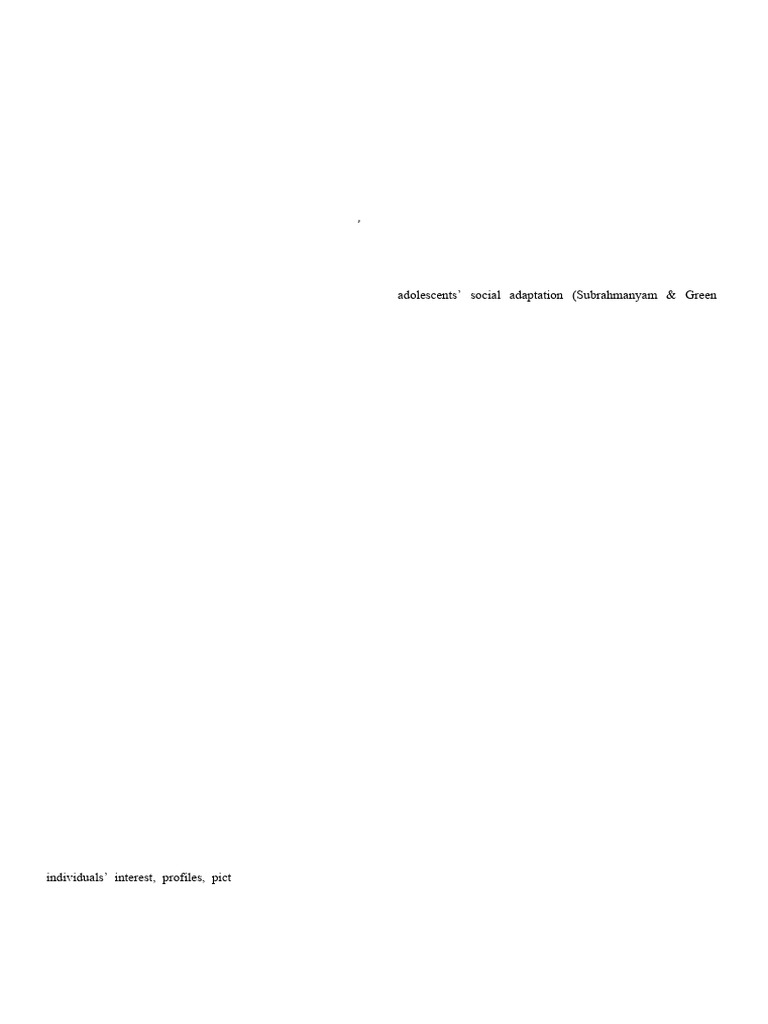 SOCIAL NETWORK PAPER | PDF