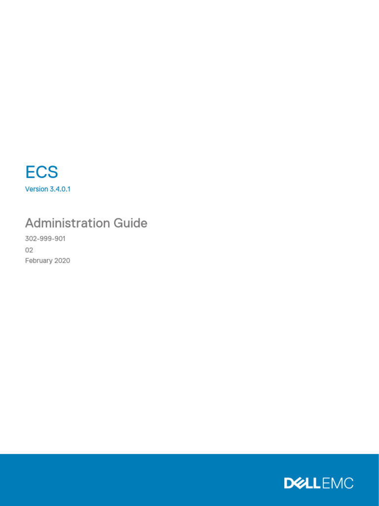 ECS Administration Guide | PDF
