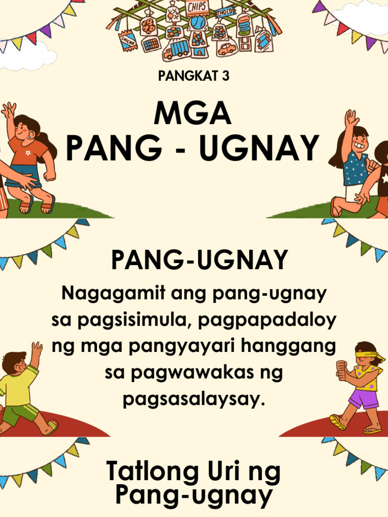 Mga Pang Ugnay Report in Filipino | PDF