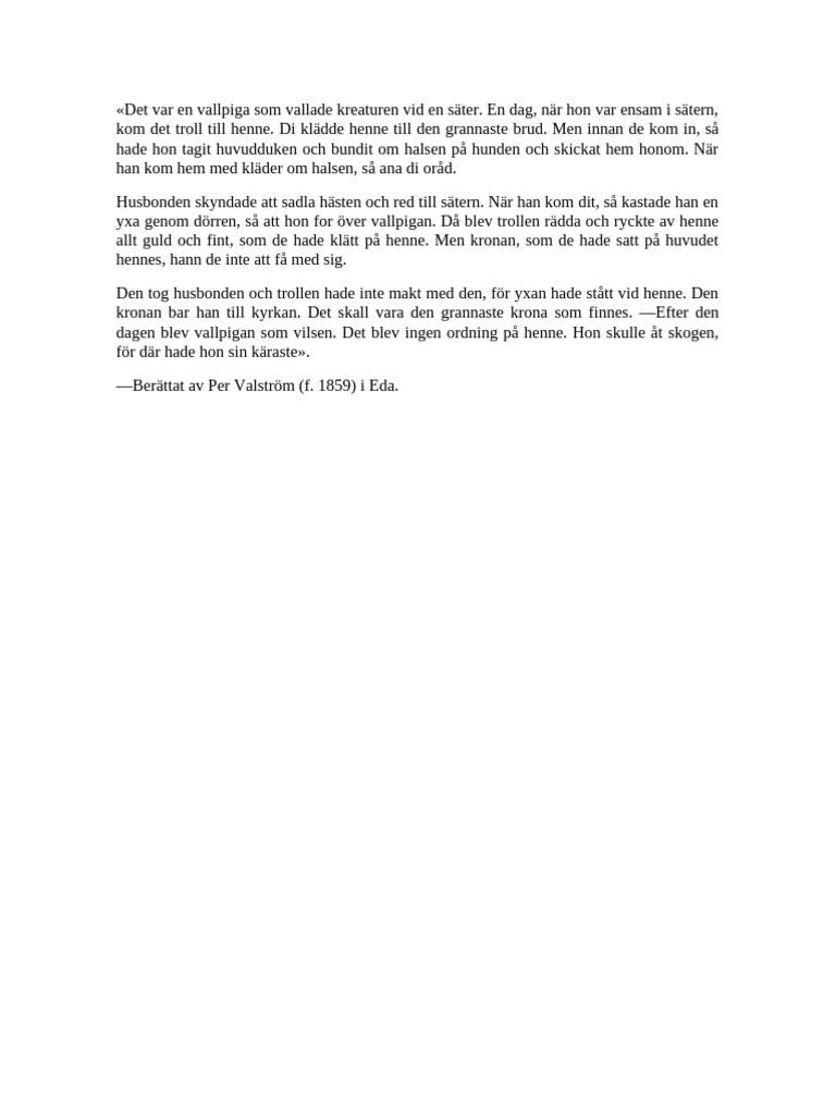 The Spellbound Troll's Bride | PDF