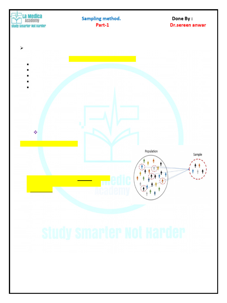 L13 - Sampling Method Part 1-132034 | PDF