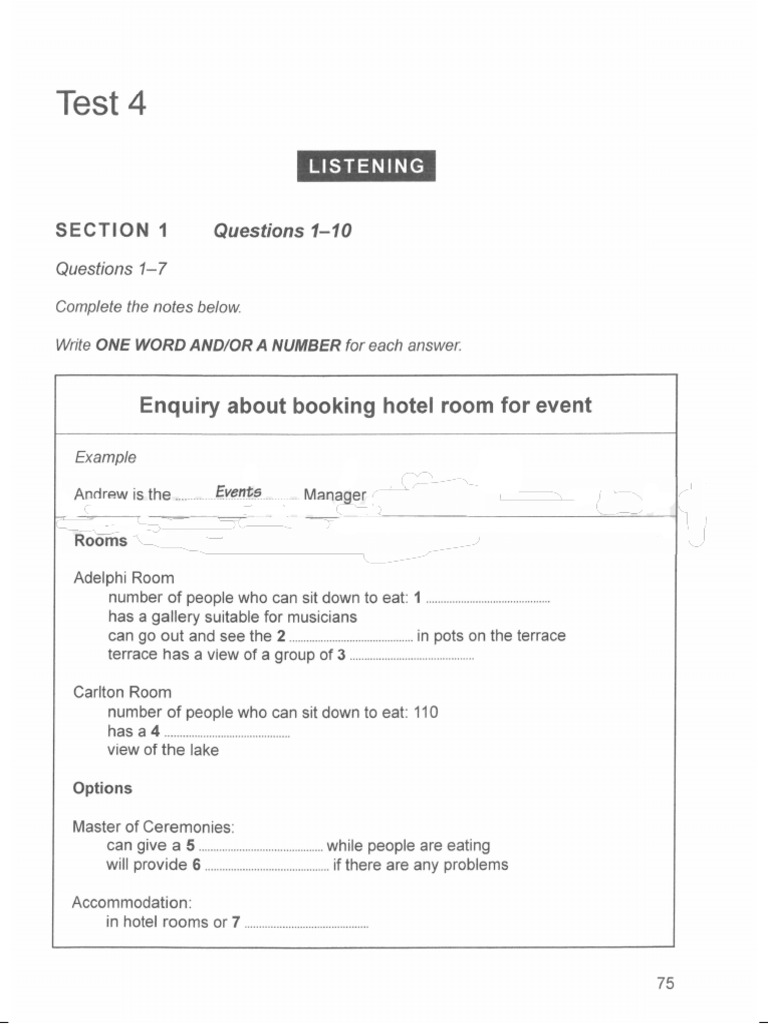 Cam 14 Test 4 | PDF