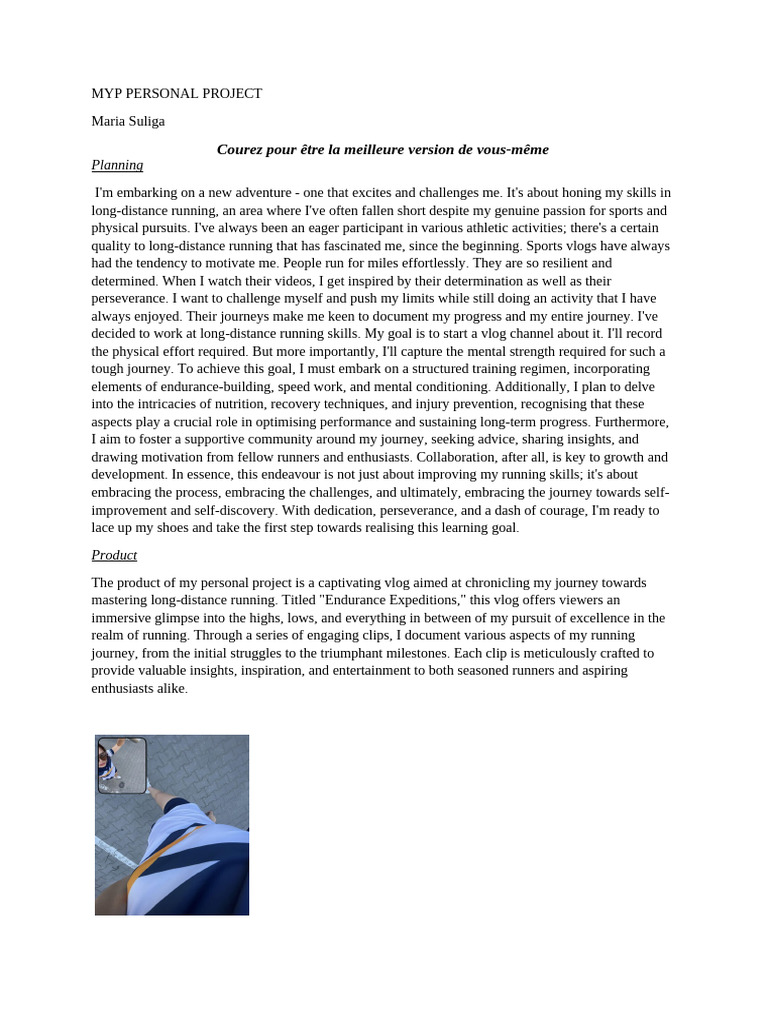 Final Report Maria Suliga | PDF