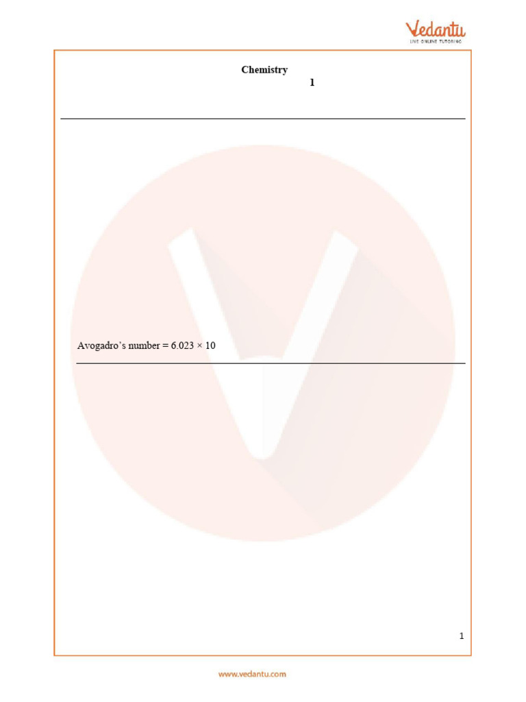 ISC Sample Papers For Class 11 Chemistry Paper 1 (2024-25) | PDF