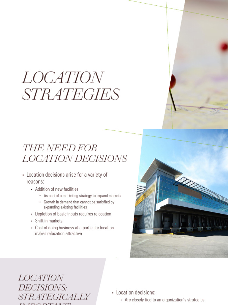 Location Planning | PDF