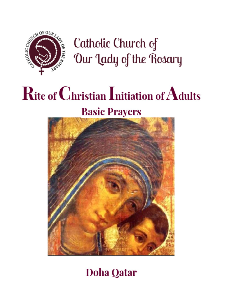RCIA Basic Prayers | PDF