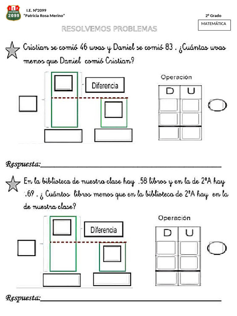 Fichas U6 SEM2 | PDF