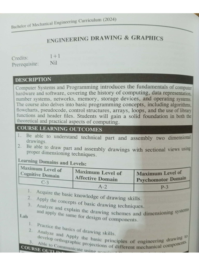 Course Curriculum 2024 by PEC | PDF