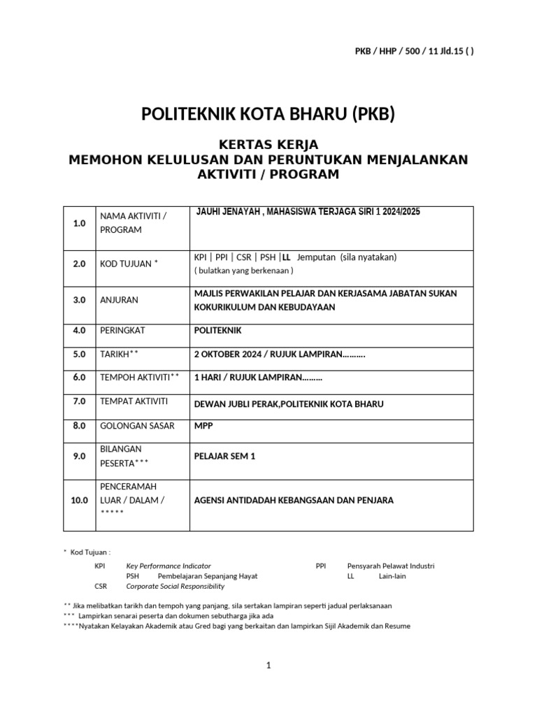 Contoh Project Sepaktakraw Pdf