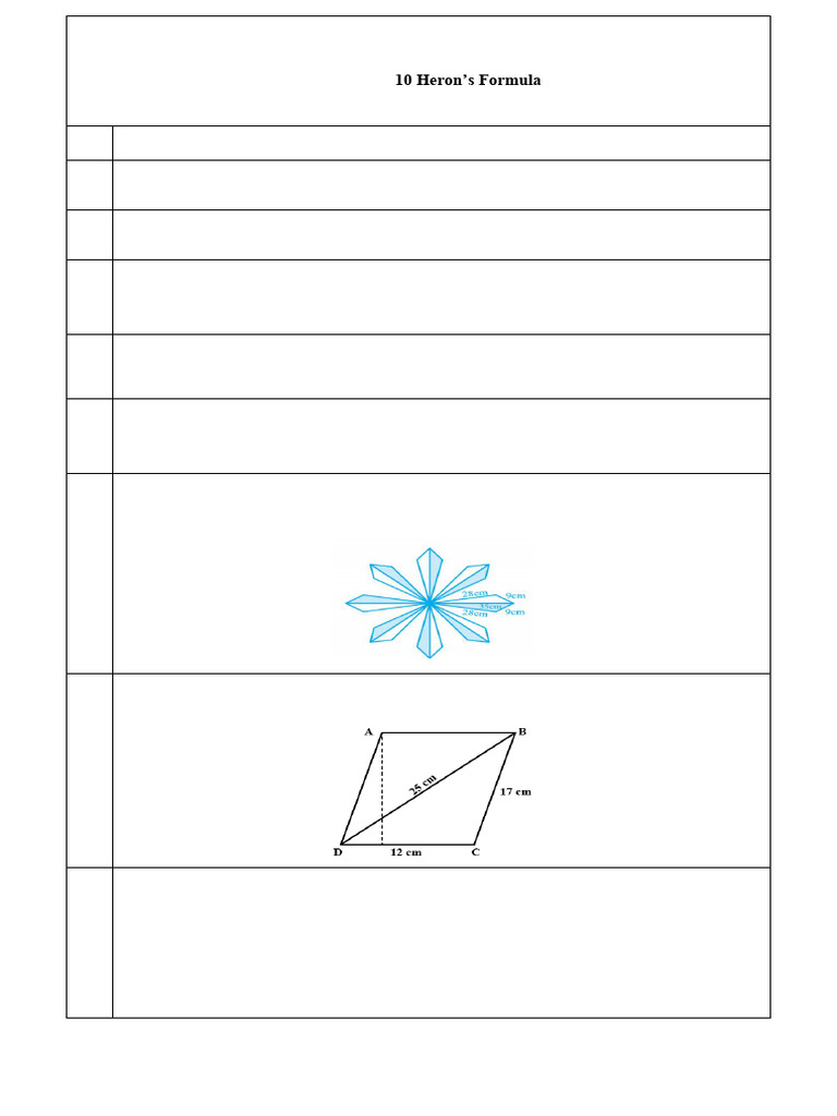 CH 10 Worksheet - 1 | PDF