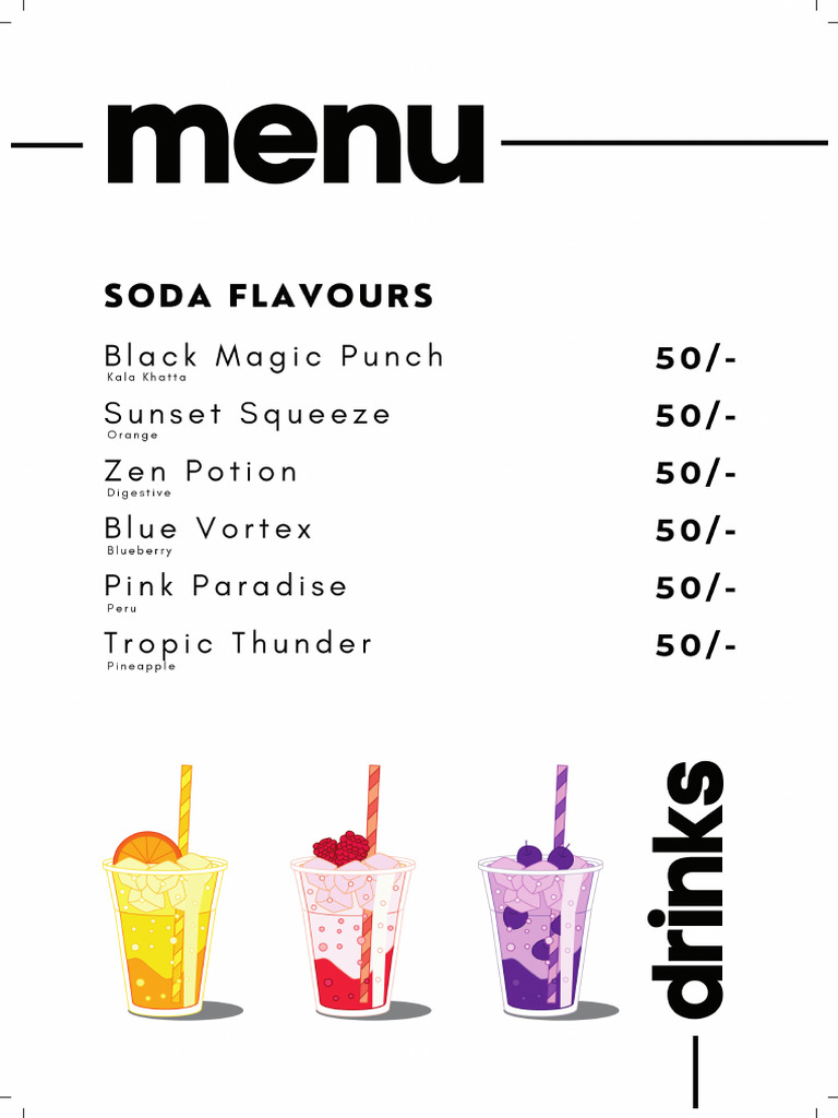 Drinks Menu1 | PDF