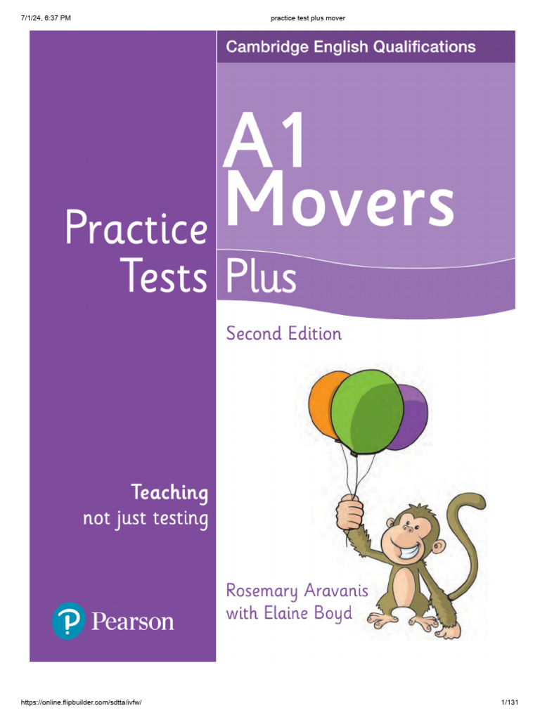 Practice Test Plus Mover | PDF