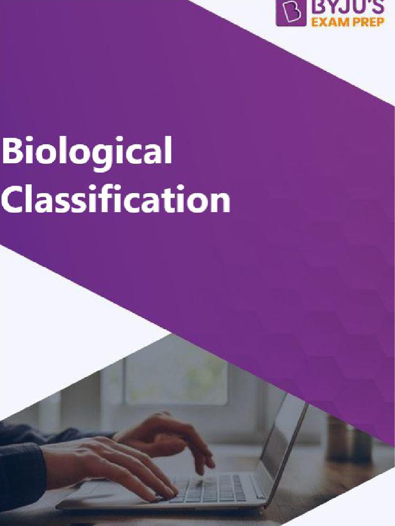 Byjus Biological Classification 60 2 1 211684670553787 | PDF
