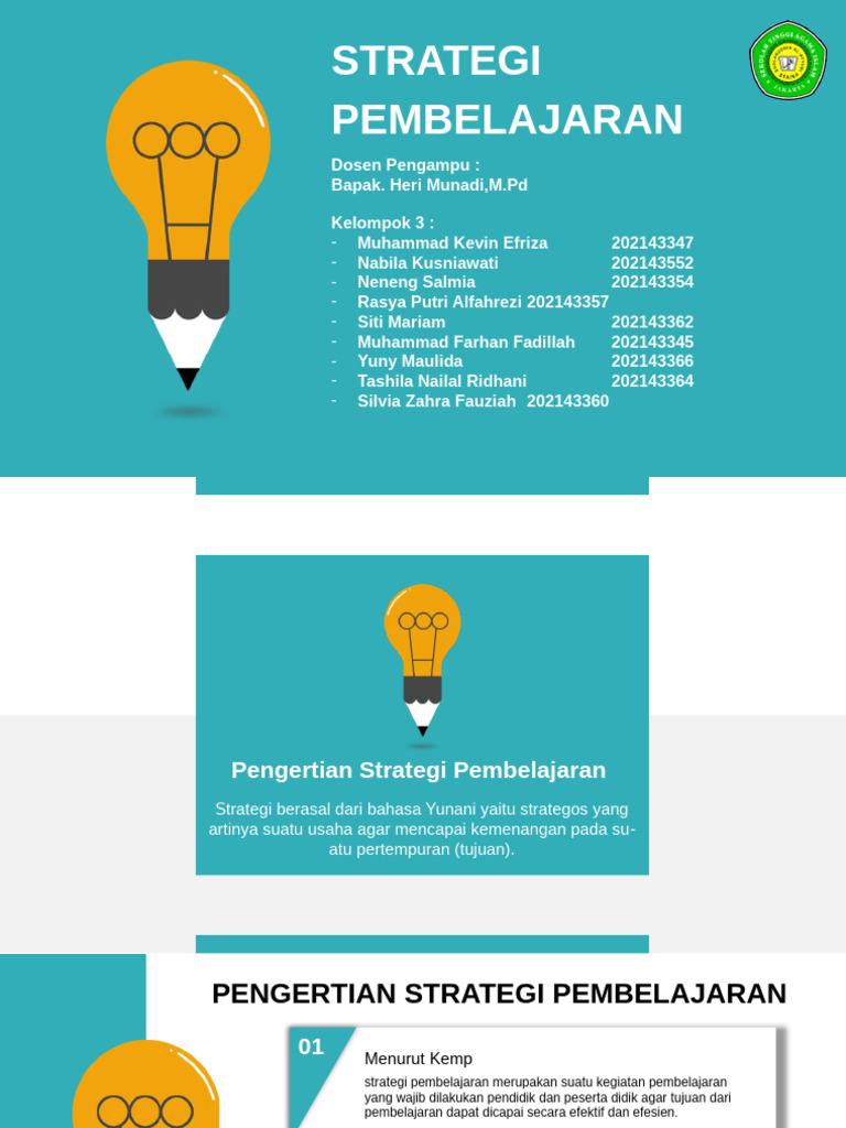 Metode Pembelajaran | PDF