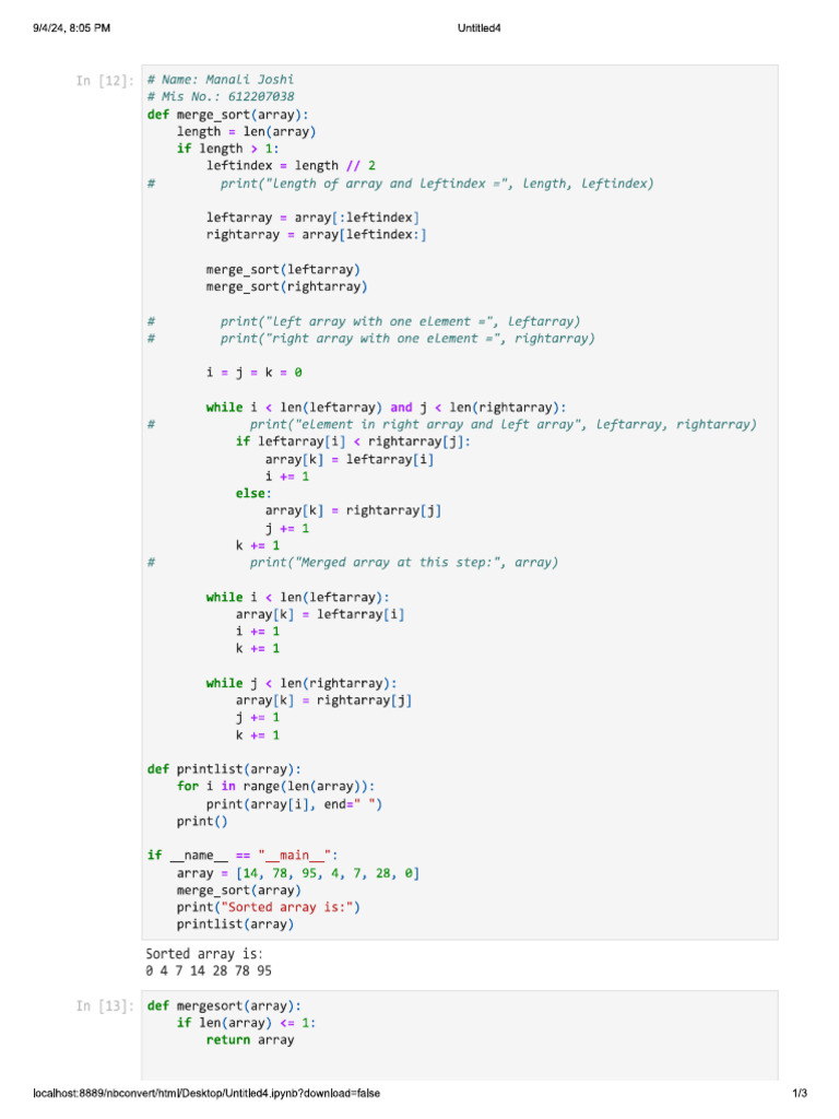 Exp3 612207038 | PDF