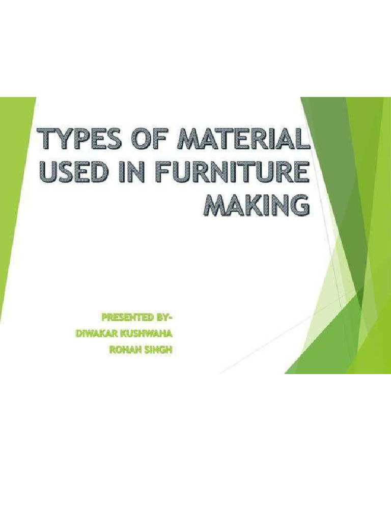 Types of Materials | PDF