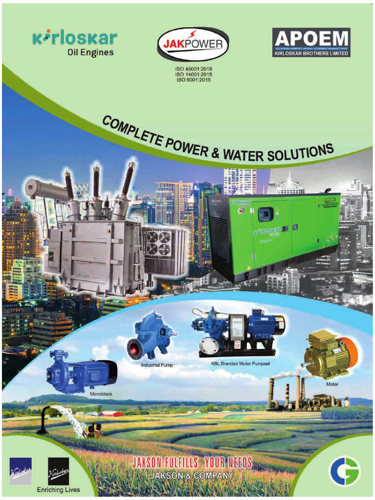 Jakson Multiple Product Leaflet | PDF