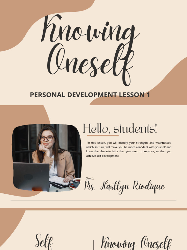 Knowing Oneself | PDF