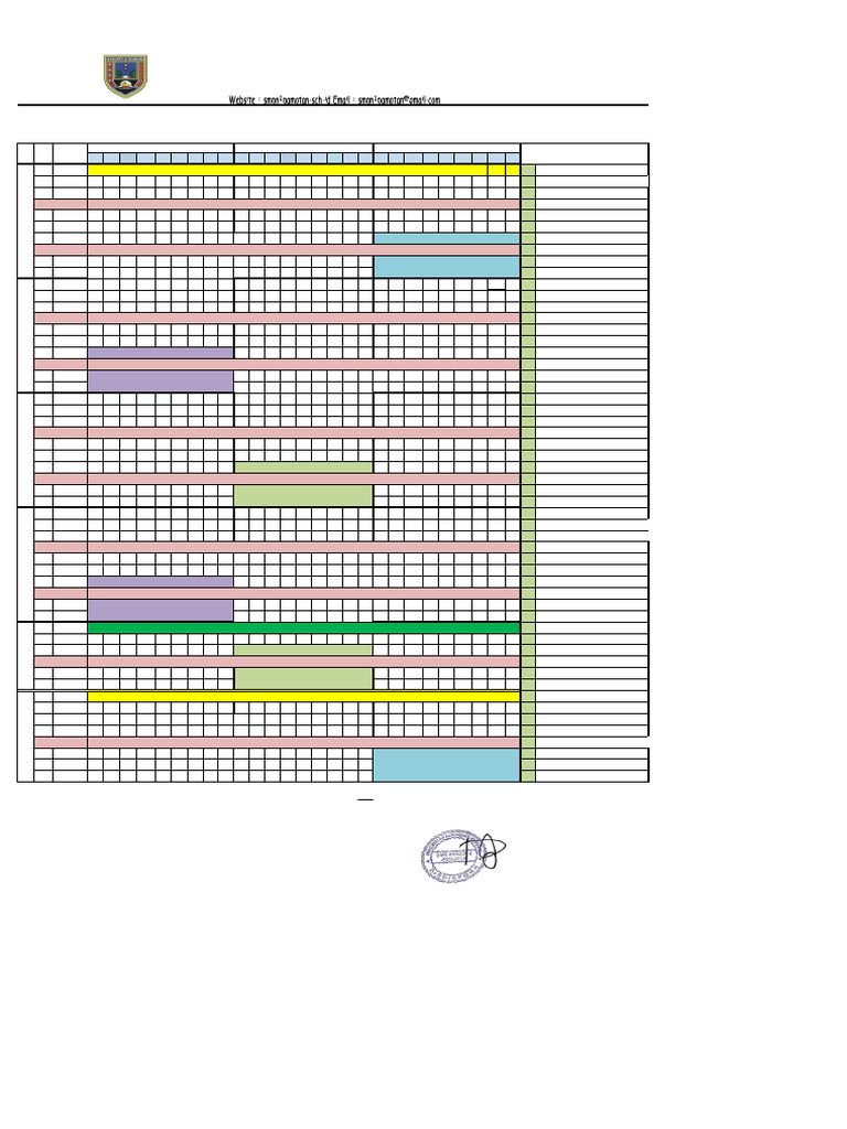 Jadwal Sem 1 24-25-9 September 2024 | PDF