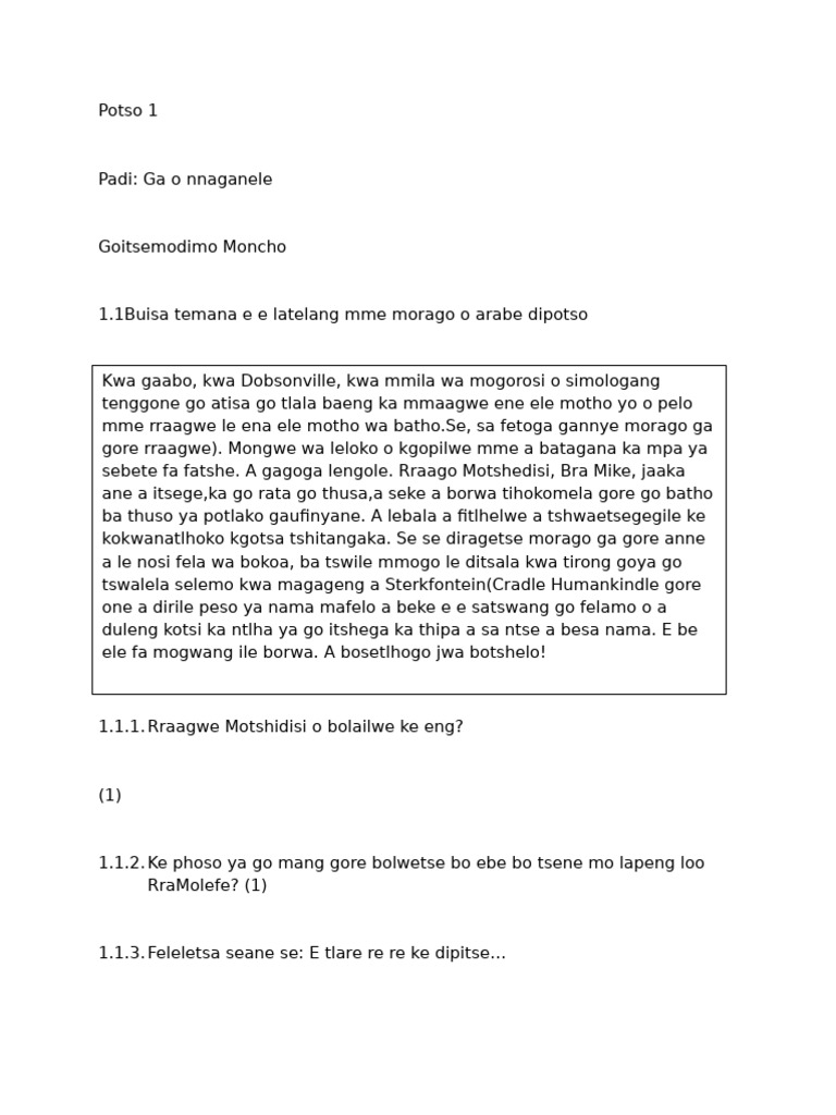 Teko Question Paper | PDF