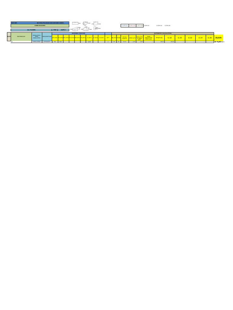 Duct Weight Up Admin | PDF
