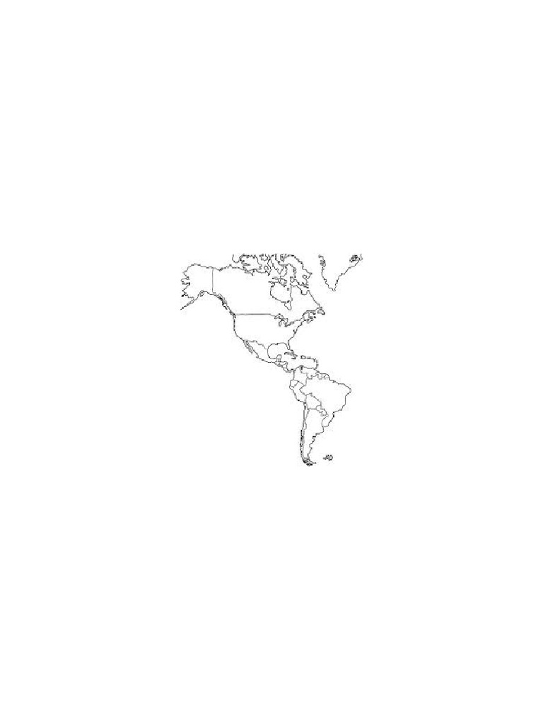 Mapa America | PDF