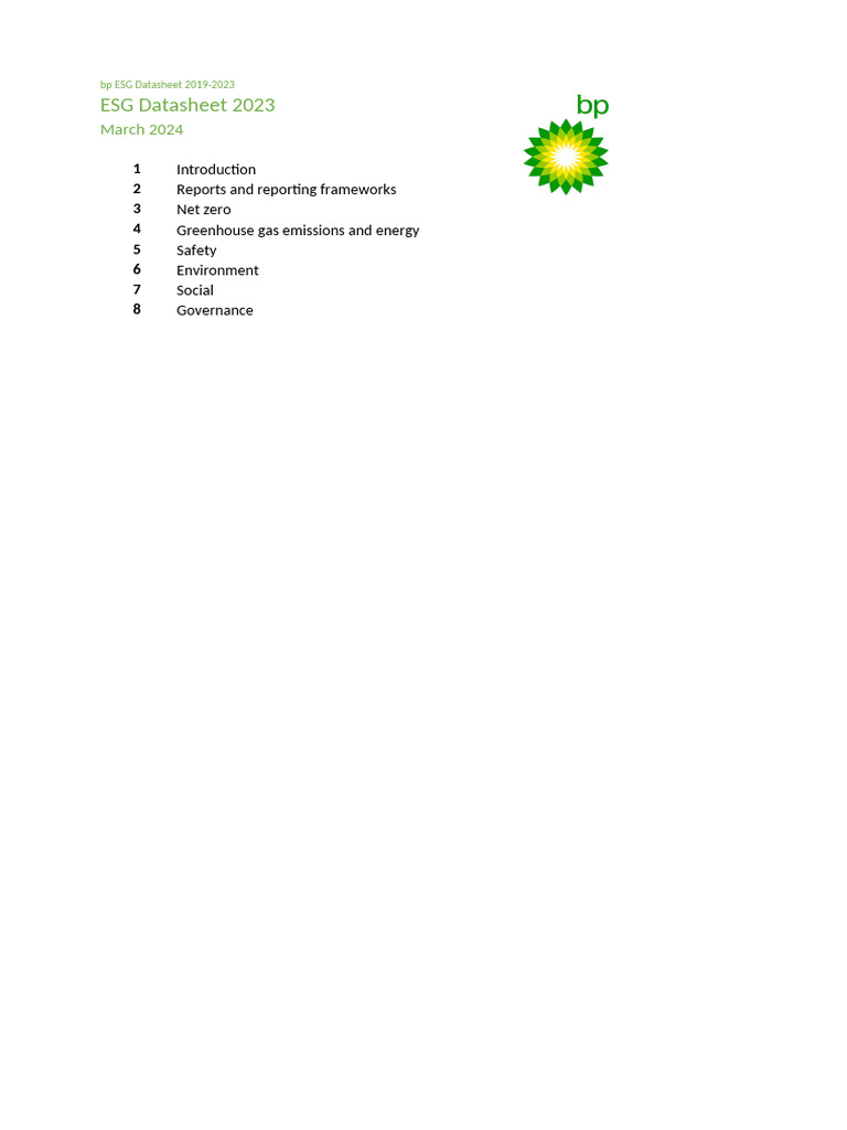 bp-esg-datasheet-2023 (1) | PDF