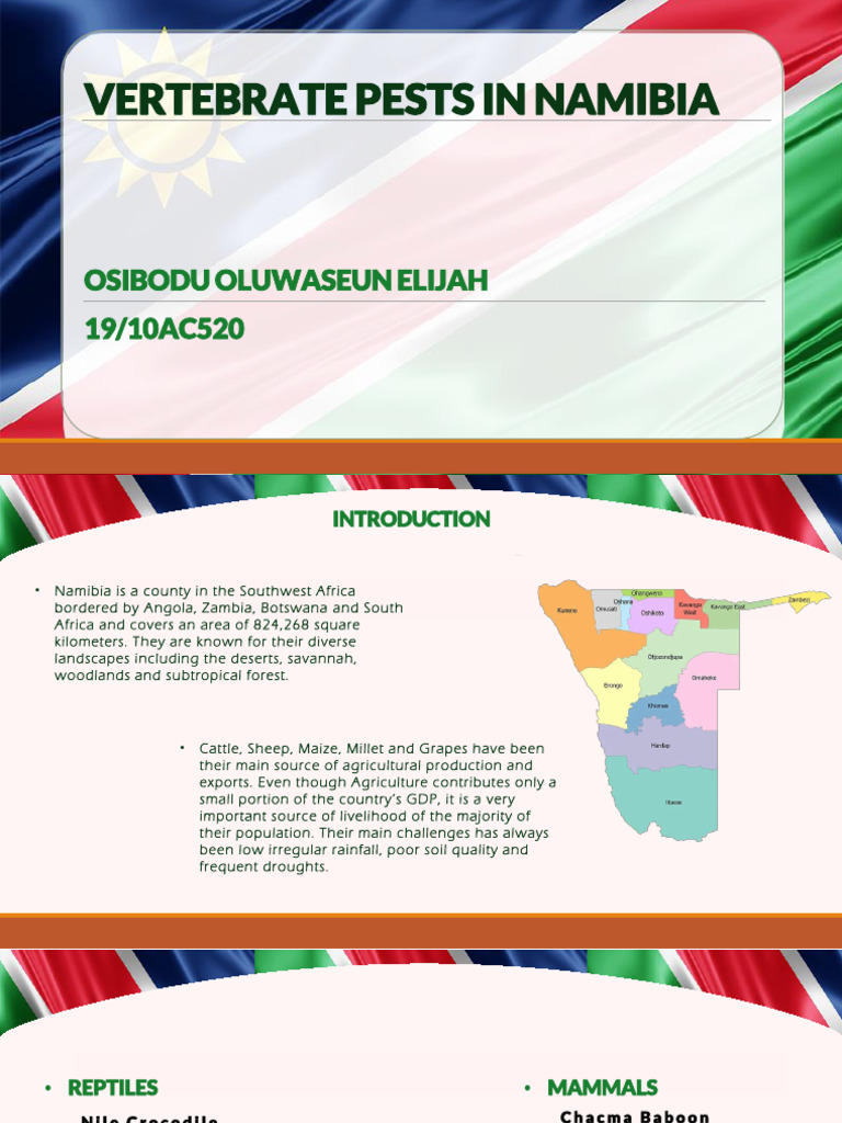 Vertebrate Pests in Namibia | PDF