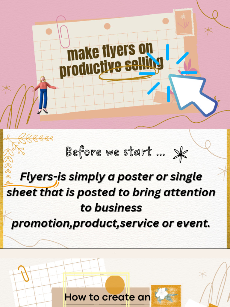 Make flyers | PDF