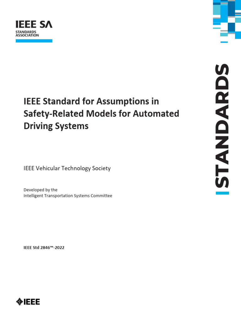 IEEE Standard For Assumptions in Safety Related Models ADS | PDF