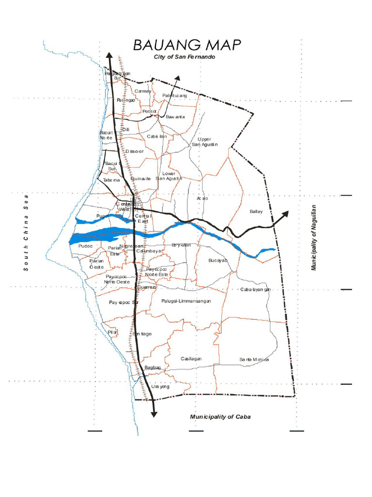 Bauang-Map | PDF