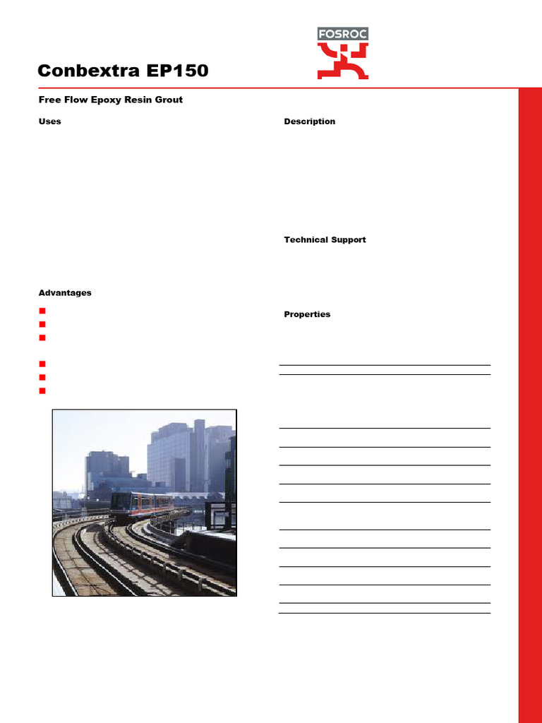 Conbextra-Ep150 TDS SDS | PDF