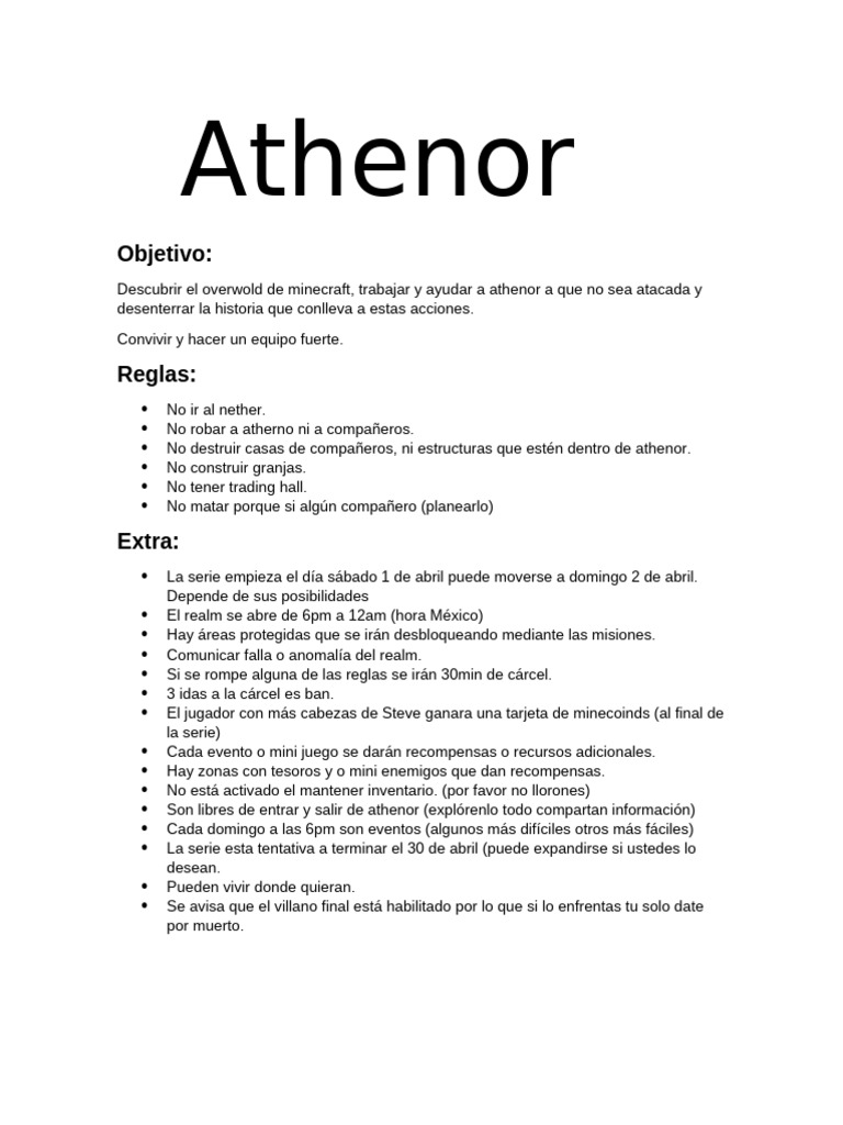 Athenor | PDF