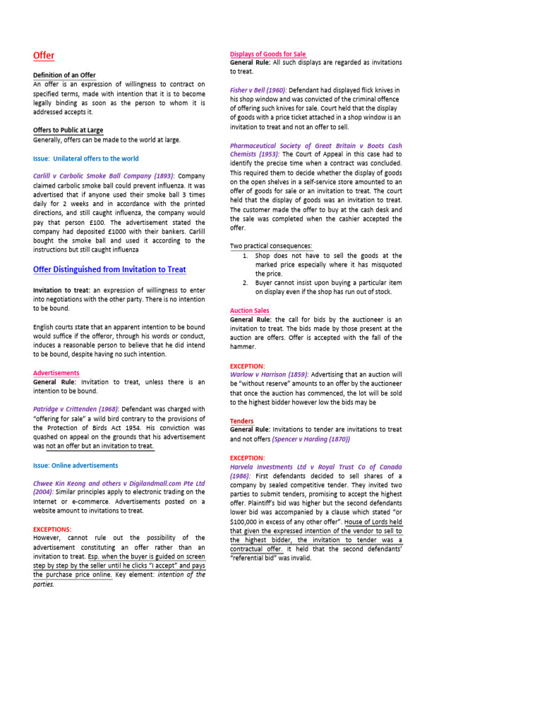 BLAW Godlike Notes | PDF