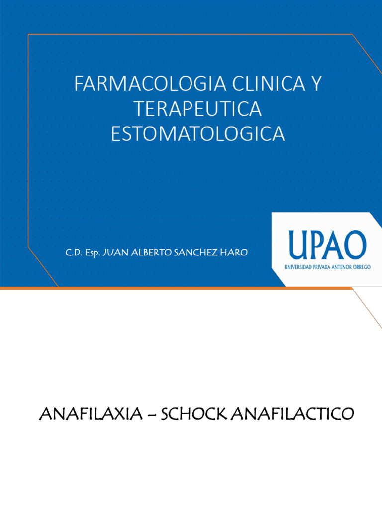 Ishock Anafilactico | PDF