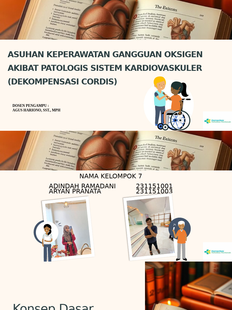 Asuhan Keperawatan Gangguan Oksigen Akibat Patologis Sistem Kardiovaskuler Dekompensasi Cordis | PDF