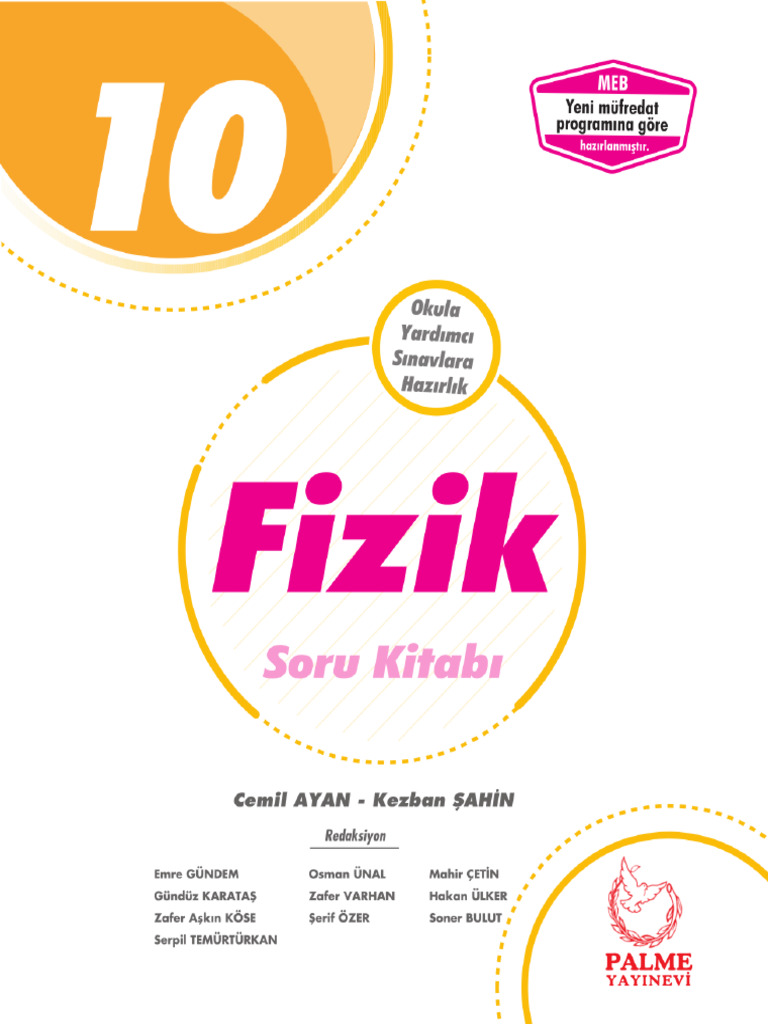 Palme 10.sınıf Fizik Soru Kitabı 2019-2020 | PDF