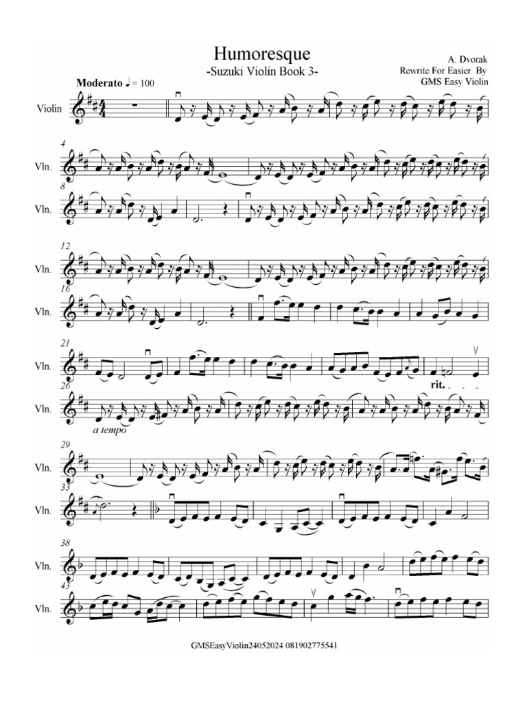 Humoresque | PDF