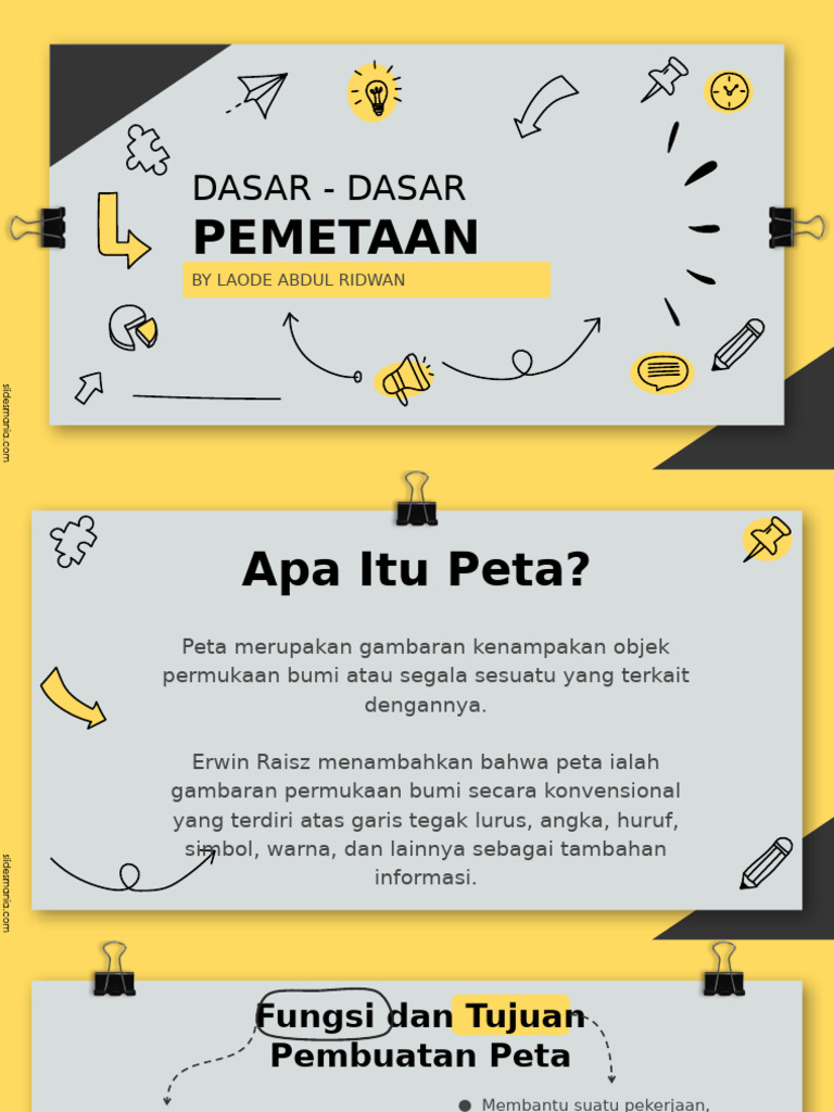 1 Dasar - Dasar Pemetaan | PDF