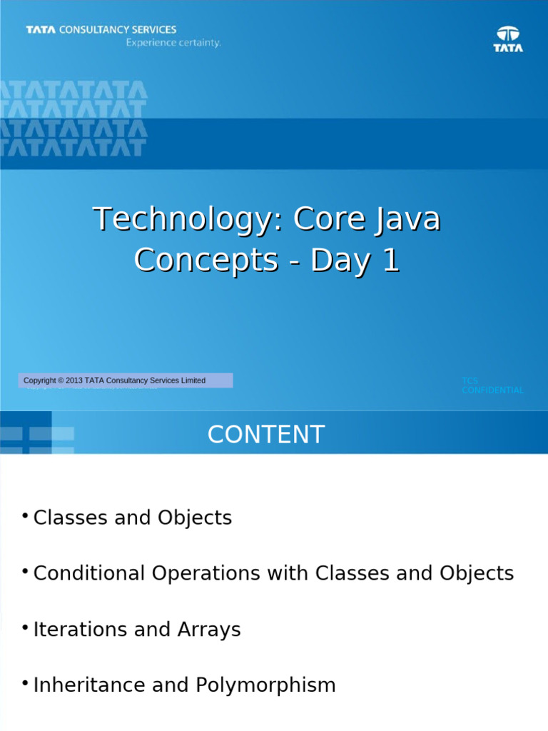 Java Day-1 | PDF