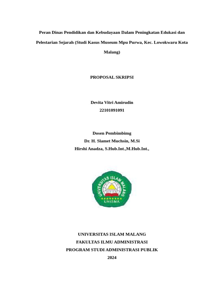 Skripsi Kak Devita | PDF