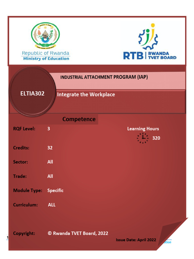 Eltia302 Industrial Attachment Program | PDF