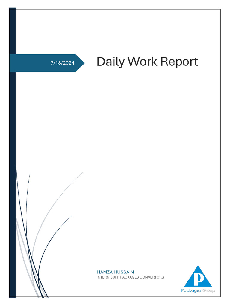 10 Day Work Report | PDF