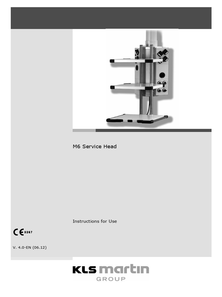 2 GA Versorgungskonsole M6 40 en 01 | PDF