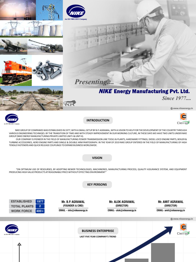Company Profilre Nike | PDF
