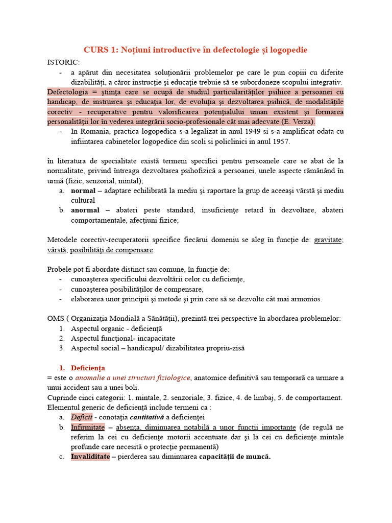 Examen Logopedie | PDF