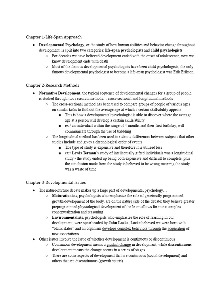 Developmental Psychology | PDF